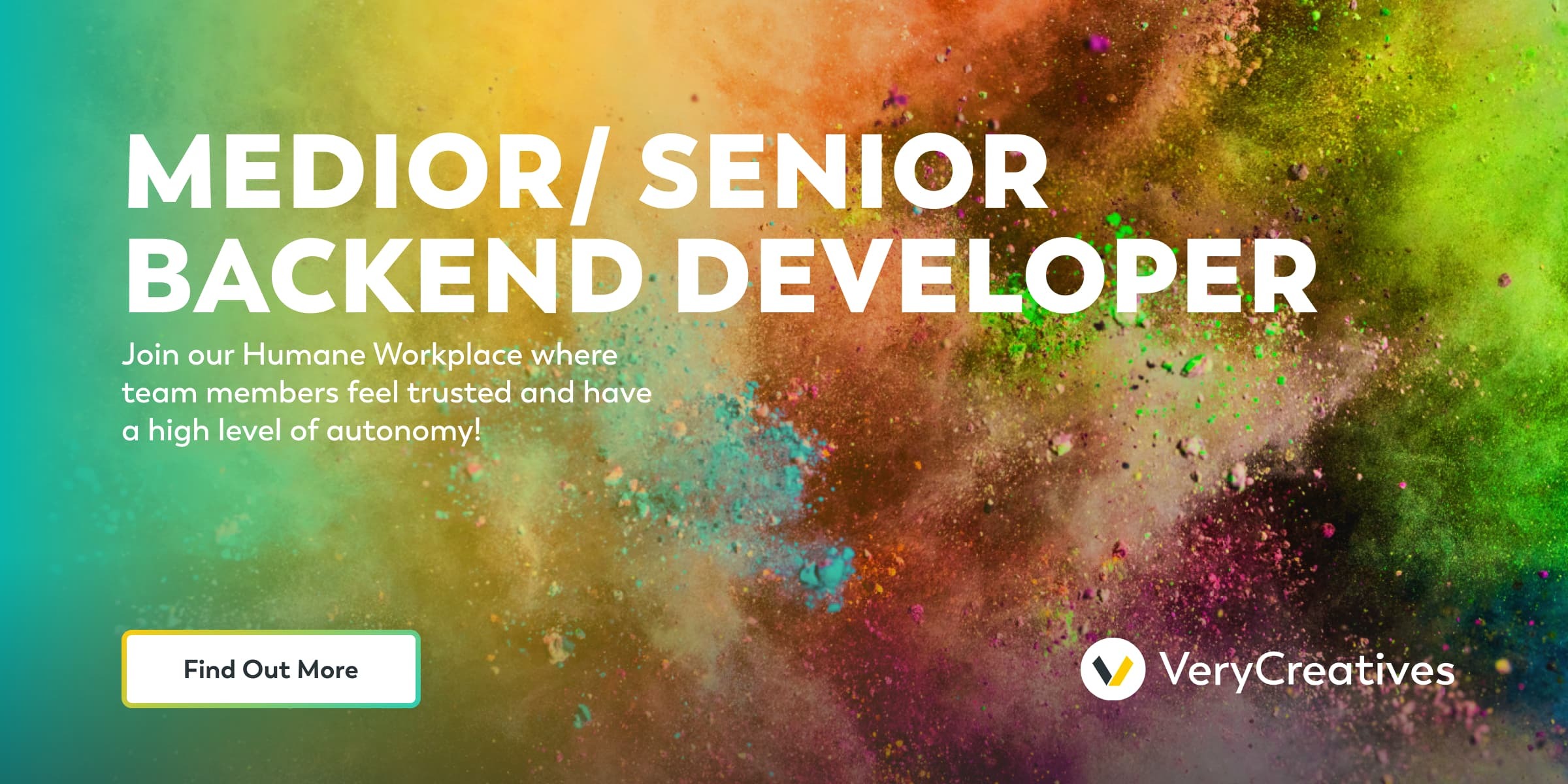 Backend developer at VeryCreatives